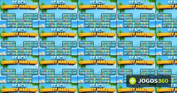 Jogo Beach Connect Mahjong no Jogos 360