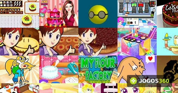 Jogos de Cake Factory no Jogos 360