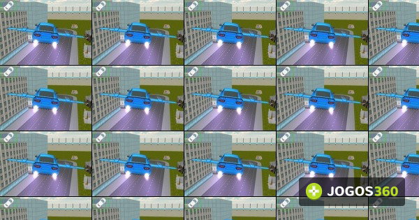 Jogo Flying Car Simulator 3D no Jogos 360