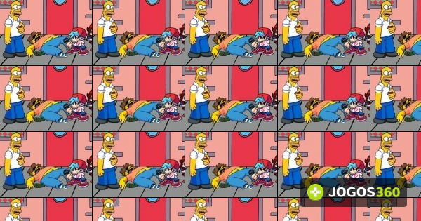 Jogo FNF VS Homer Simpson no Jogos 360