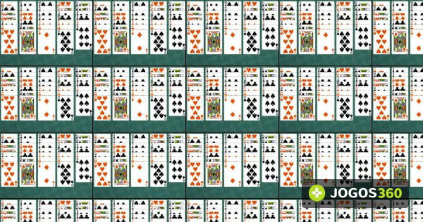 Jogo Freecell Solitaire Classic no Jogos 360