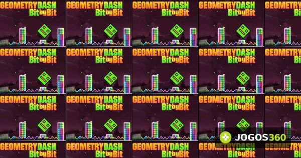 Jogo Geometry Dash Bit By Bit no Jogos 360