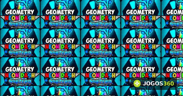 Jogo Geometry Neon Dash Subzero no Jogos 360