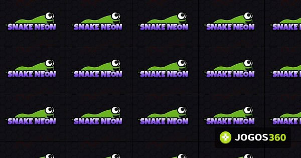Jogo Snake Neon no Jogos 360