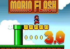 Jogo Super Mario Flash 3.0 no Jogos 360