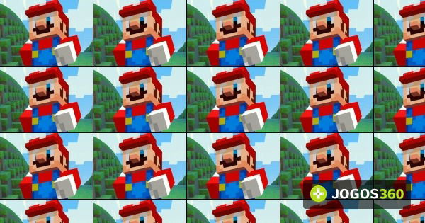 Jogo Super Mario Minecraft Runner no Jogos 360